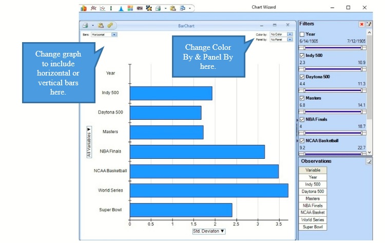 Bar Chart Example | solver